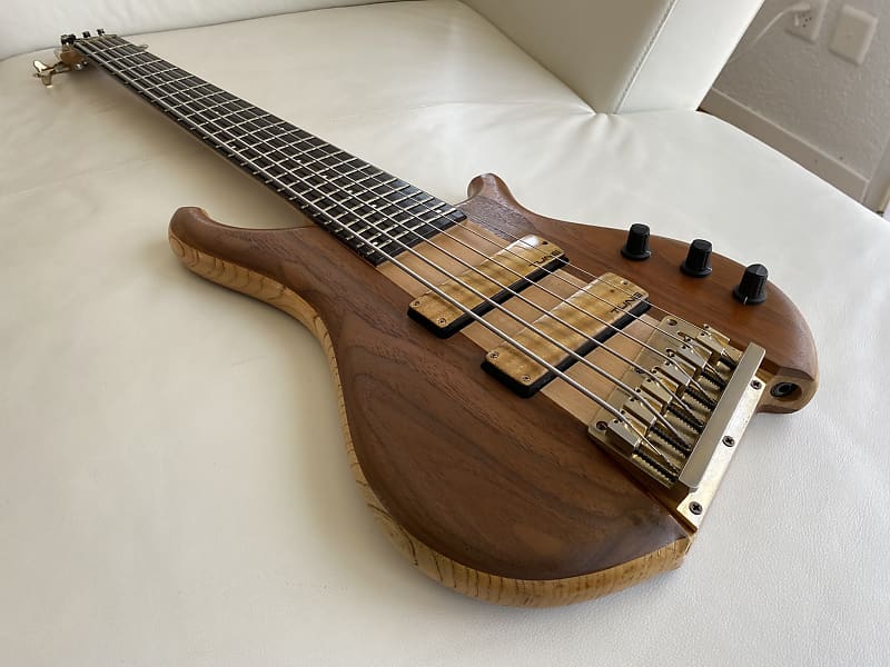 Tune Somnus Zi-III 6-String Bass (ca. 1990) - natural | Reverb