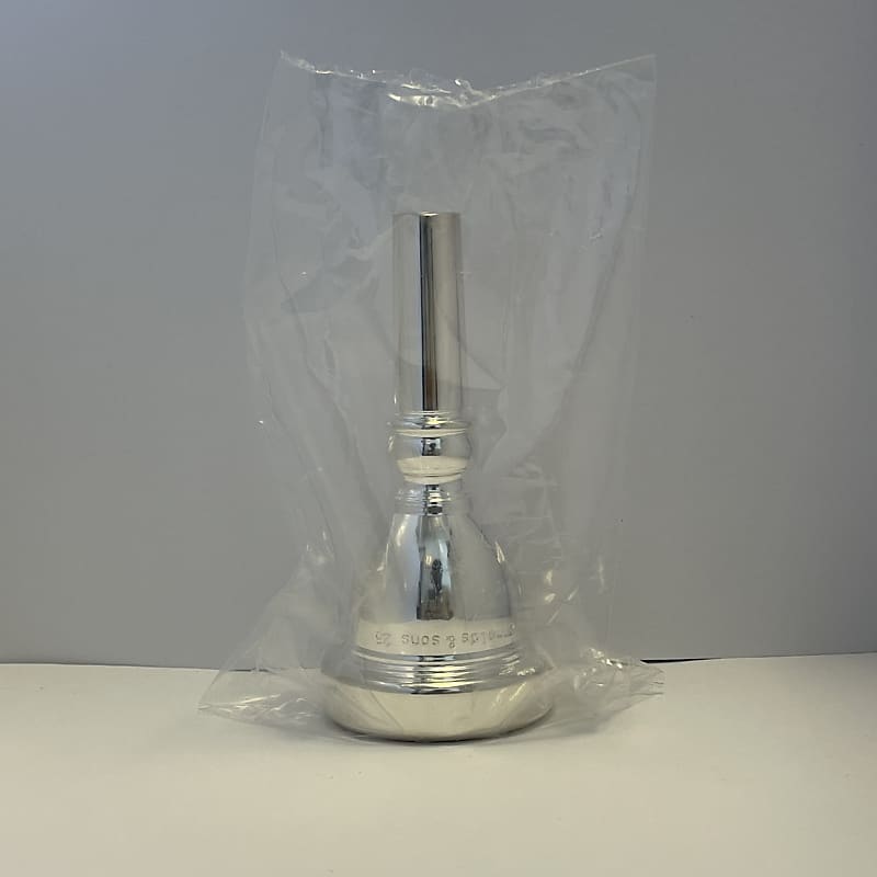Arnolds & Sons Tuba Mouthpiece 25 Silver Plated | Reverb