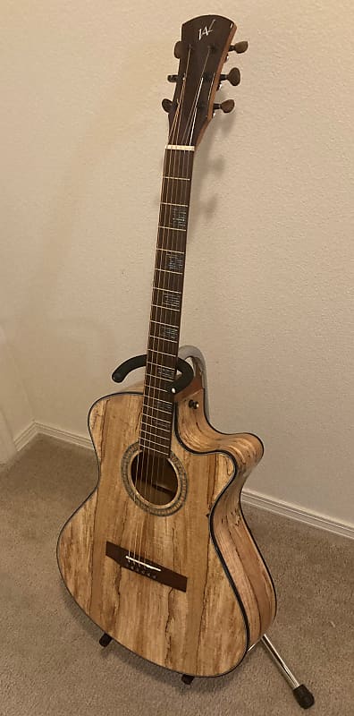 Andrew White EOS 2S2 NAT Spalted Maple Acoustic / Electric | Reverb