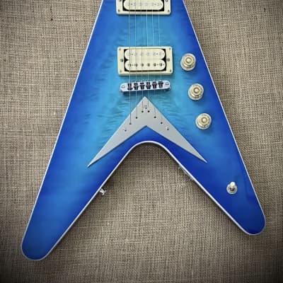 FireFly FFL Flying V Blue burst | Reverb