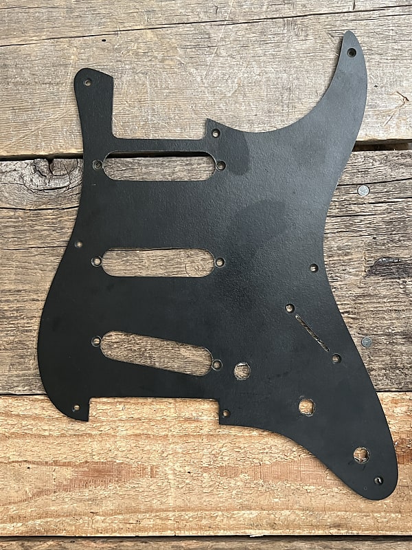 Chandler Stratocaster Pickguard 2000 Black Single | Reverb Australia