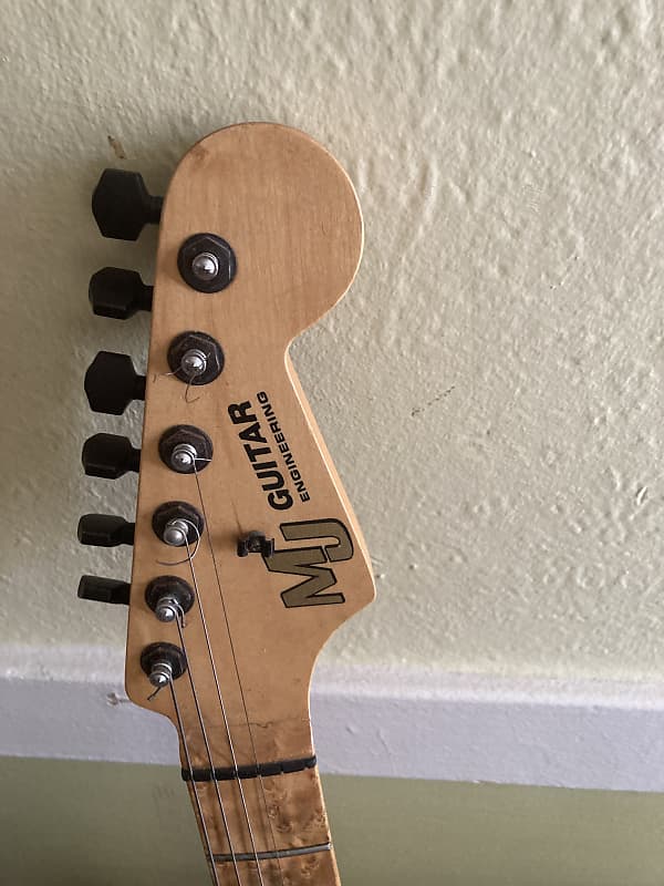 MJ Engineering white 1980s | Reverb