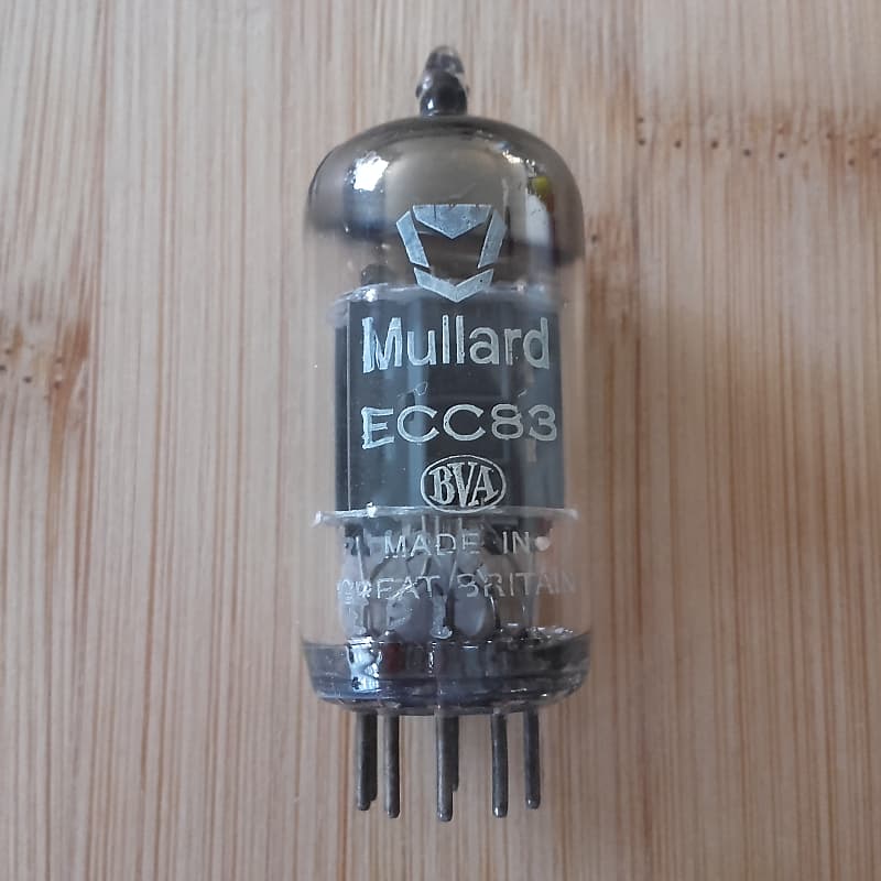 Vintage NOS Mullard ecc83 12ax7 70's balanced Very strong | Reverb
