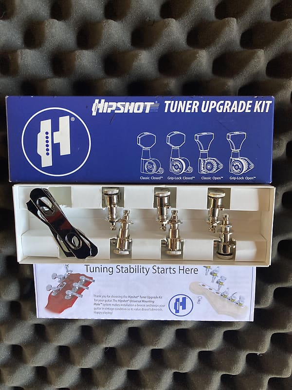 Hipshot Locking Tuners - Chrome | Reverb