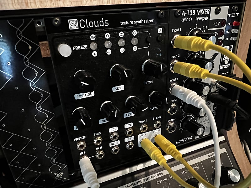 Momo Modular Clouds (Mutable Instruments) 2023 - Magpie Black | Reverb