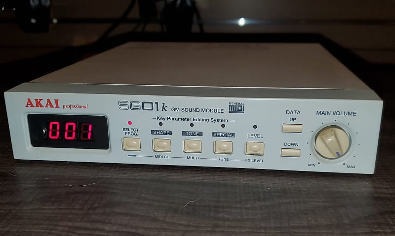 Akia SG01k GM Sound Module | Reverb