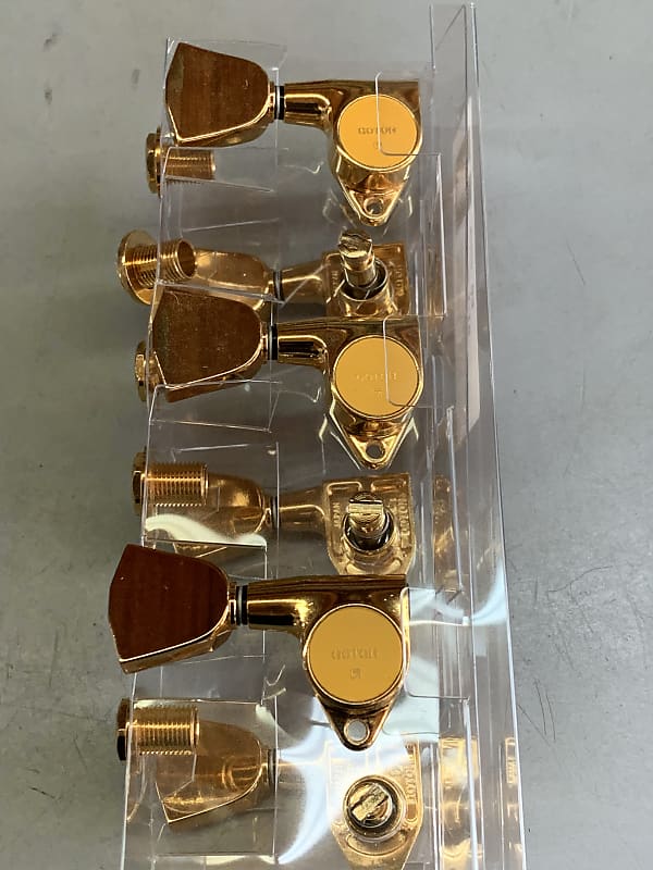 Gotoh Locking Tuners 3x3 - Gold | Reverb