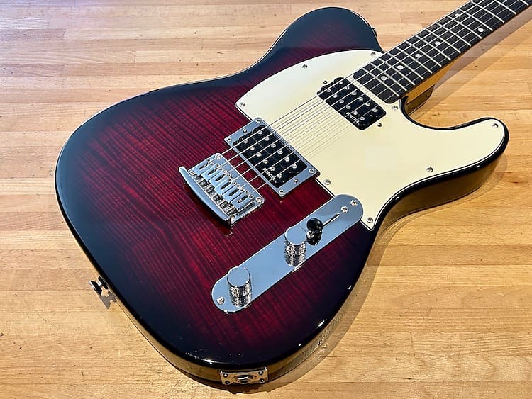 Schecter PT Custom Rosewood 2015 - Black Cherry Burst | Reverb