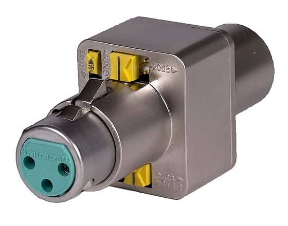 Switchcraft 303 AudioFix XLRM to XLRF Inline Audio Control | Reverb