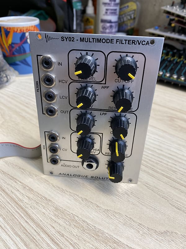 Analogue Solutions SY02 Multimode Filter/VCA 2005 - Aluminum | Reverb