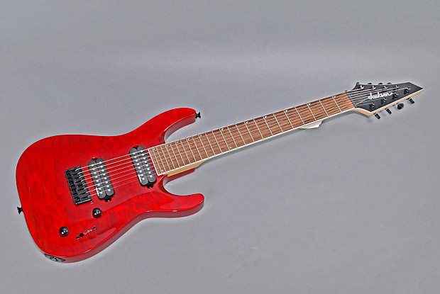 Jackson JS32-8Q Dinky DKA Quilted Maple Top 8-String Electric | Reverb