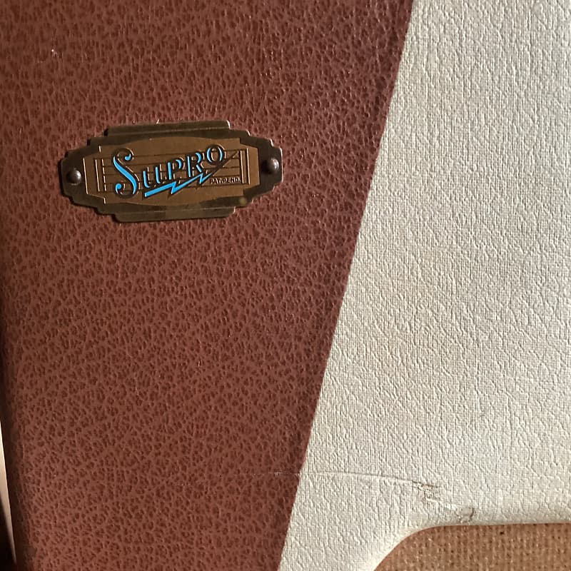 Supro Spectator 1950’s - Brown and tan E/C recapped, new | Reverb