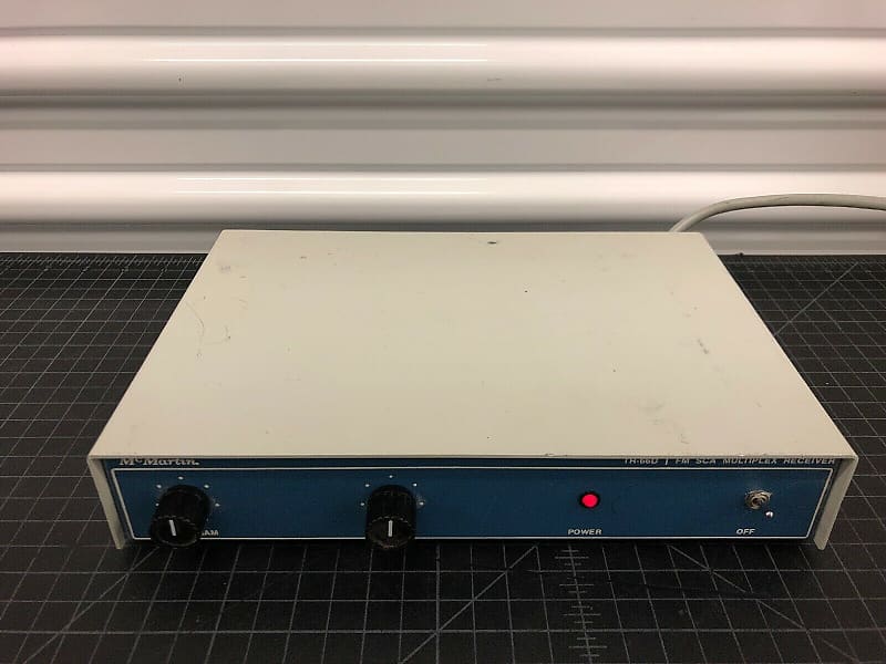 Vintage McMartin TR-66C FM SCA Multiplex Reciever | Reverb