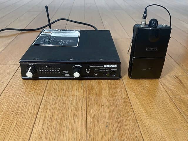 Shure PSM 600 In Ear Monitoring System w/ Shure PS6R Bodypack | Reverb