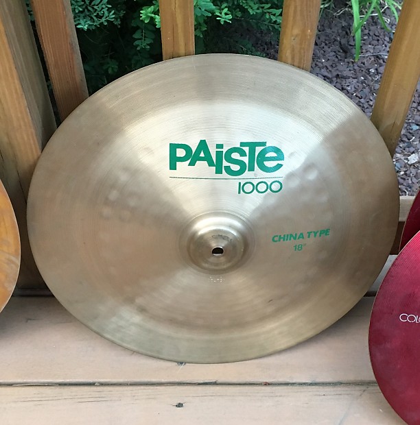 Paiste 1000 China Type Cymbal 18" | Reverb