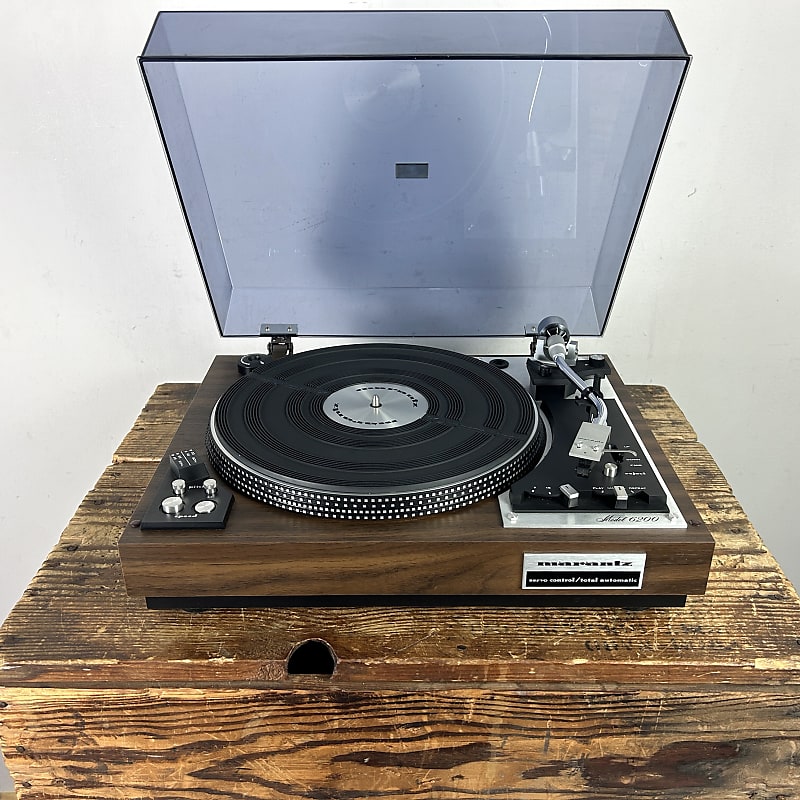 Marantz 6200 Turntable with Stanton 500 cartridge Local | Reverb