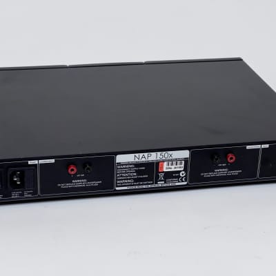 Naim Audio NAP 150X stereo power amplifier 2000s - Black | Reverb