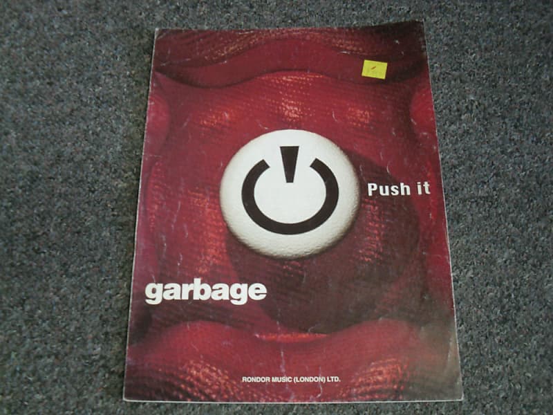 Garbage Push it songsheet PVG | Reverb