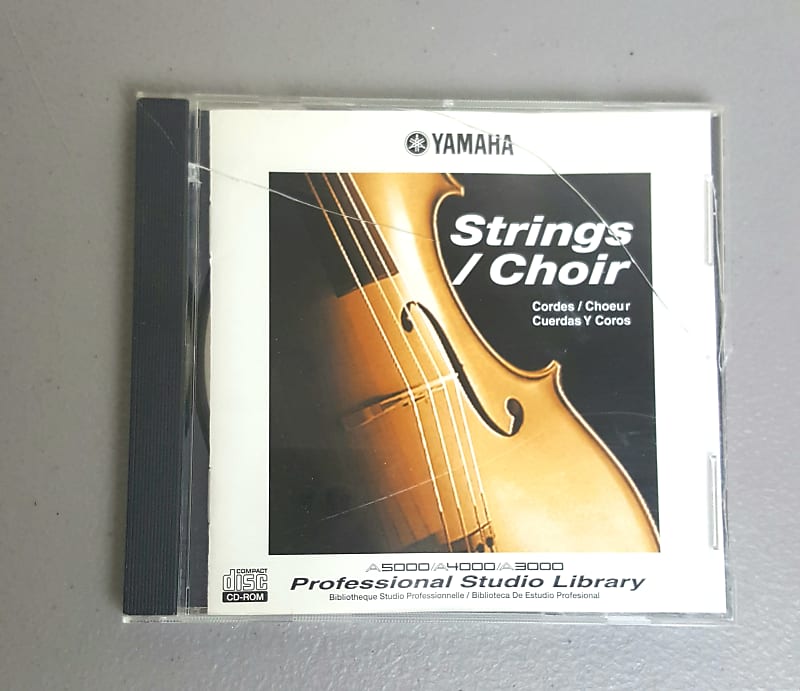 Yamaha A5000/A4000/A3000 Sampler CD Rom - PSLCD-104 - Strings | Reverb