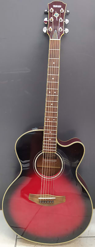 2010s Yamaha Compass Series CPX700 Acoustic/Electric Guitar - | Reverb