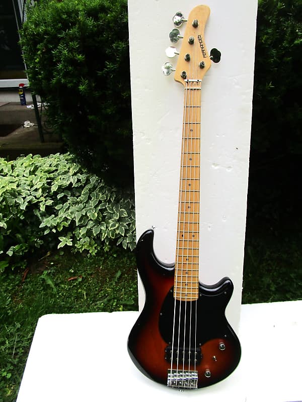 Fernandes Atlas 5 String Bass Guitar, 2011, 34" Scale, | Reverb