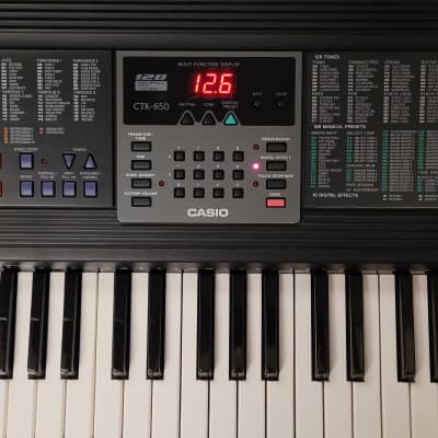 Casio CTK 650 RARE 1996 *Velocity Keys* | Reverb