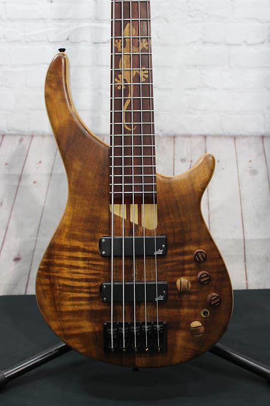 Warmoth Gecko 5 String Bass | Reverb