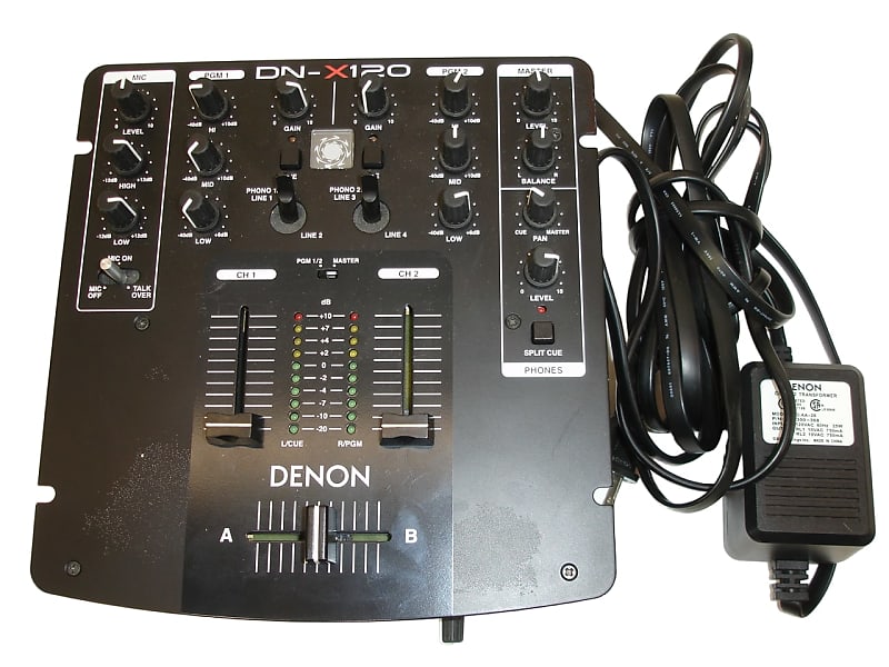 Denon Dn-x120 2-channel Dj Mixer | Reverb