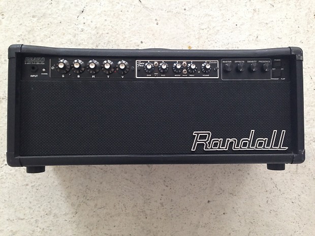 Randall RM50 Head, uses 2 mts modules, 50 watt 6L6 (or EL34), | Reverb