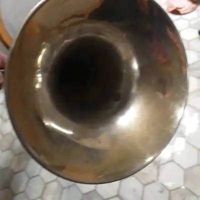 Stenberg Engraved "Bathing Beauty" C.G. Conn 22H Trombone. | Reverb