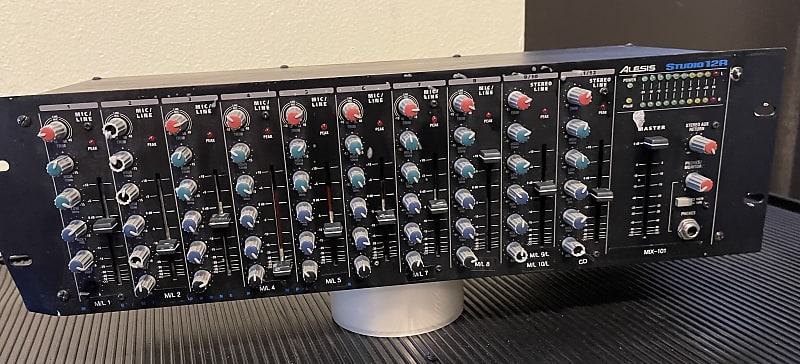 SALE TODAY ALESIS STUDIO 12R RACKMOUNT 12 CHANNEL MIXER | Reverb