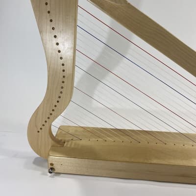 Rees Harps Harpsicle Harp Natural Maple With Carry Case and | Reverb