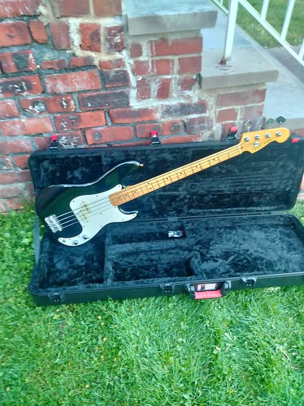 Fender Dan Smith Fullerton Factory Precision 1983 - Black | Reverb