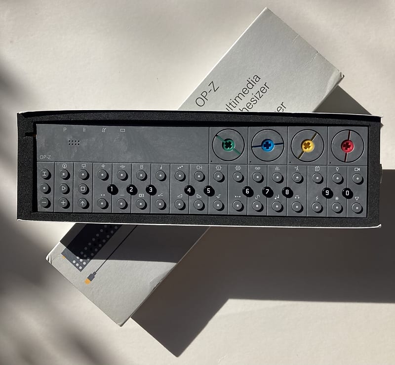 Teenage Engineering OP-Z Synthesizer with Rumble Module | Reverb