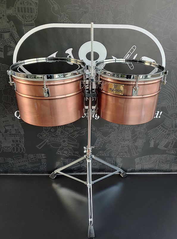 Tycoon Timbales 14" & 15" Extra Deep-Shell 10" - Unique | Reverb