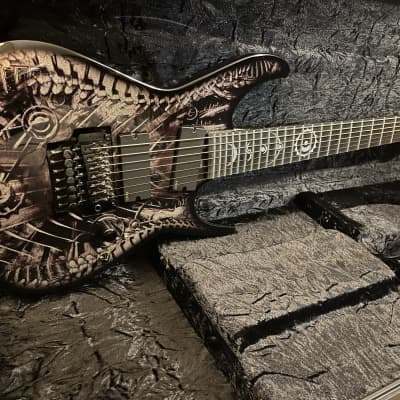 Dean USA RC7 Xenocide Graphic Custom Rusty Cooley Signature | Reverb