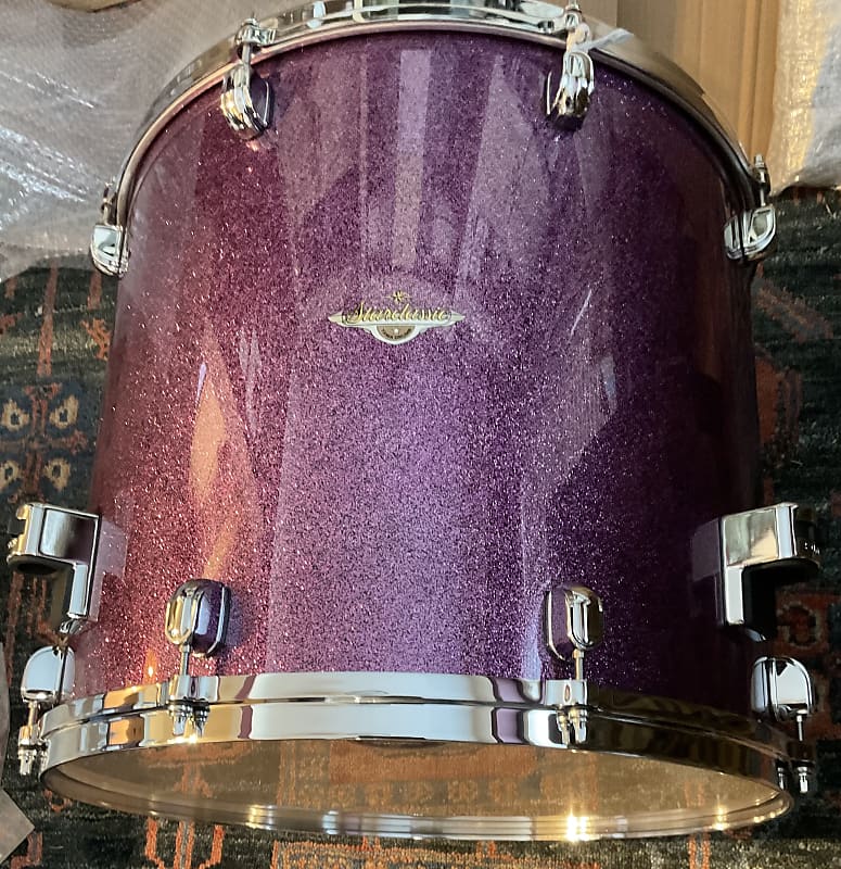TAMA Starclassic Maple Floor Tom 18” x 16” - Deeper Purple | Reverb