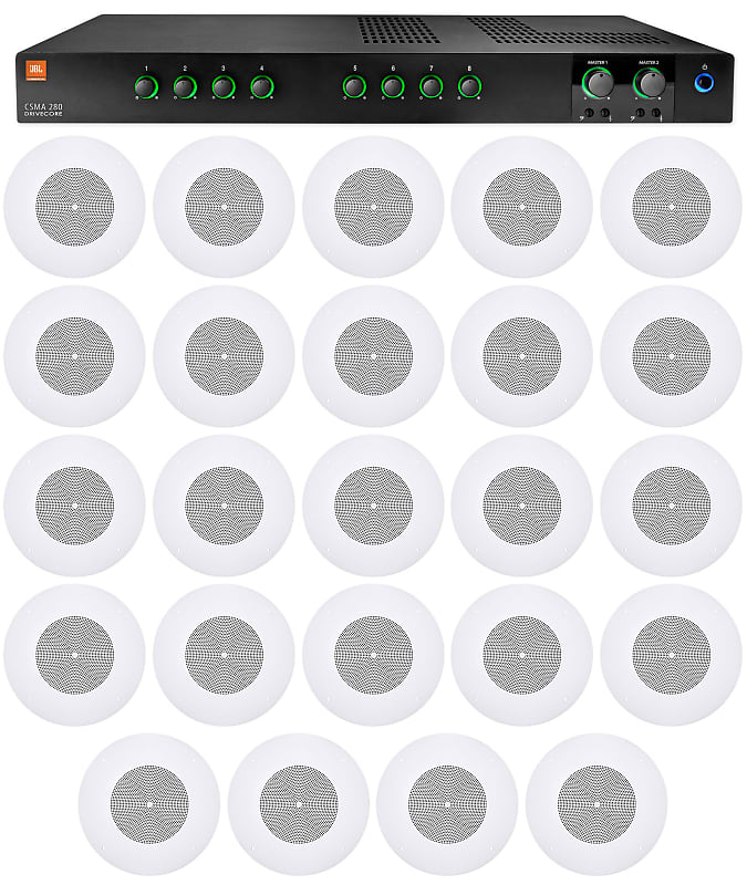 JBL CSMA280 Restaurant/Bar/Cafe 2x80w Amplifier | Reverb