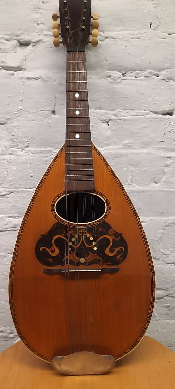 American Conservatory Bowl Back Mandolin Late 1800s Early | Reverb