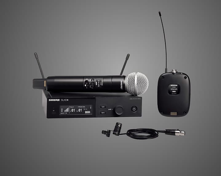 Shure SLXD124/85-J52 Wireless System with SLXD2/58 Handheld | Reverb