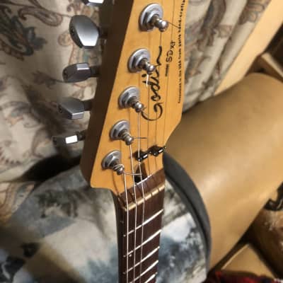 Godin Sdxt 2000’s Trans-Red Seymour Duncan | Reverb