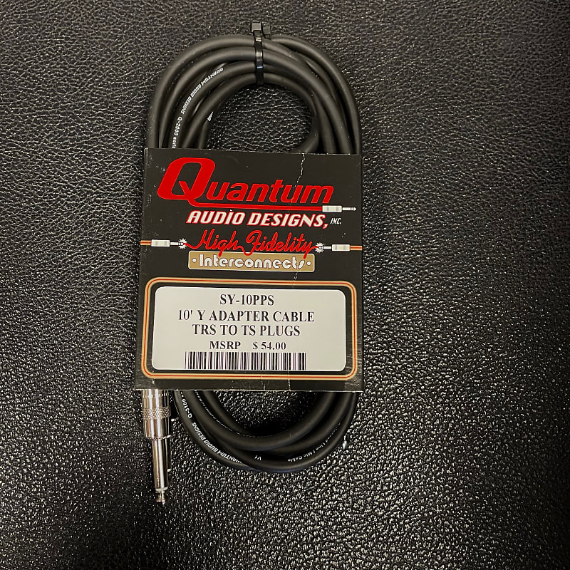 10’ Ric-O-Sound stereo to (2) mono Y cable | Reverb