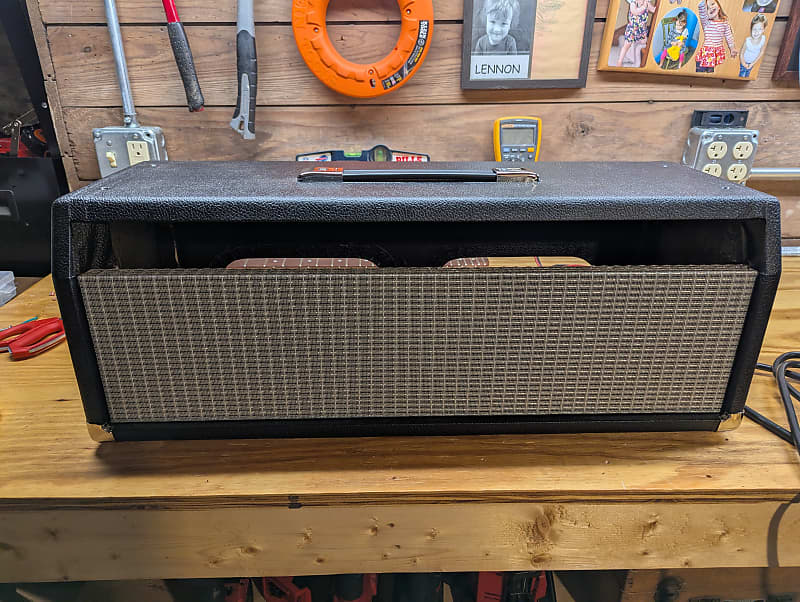 Mojotone Fender style Twin Reverb head cabinet | Reverb