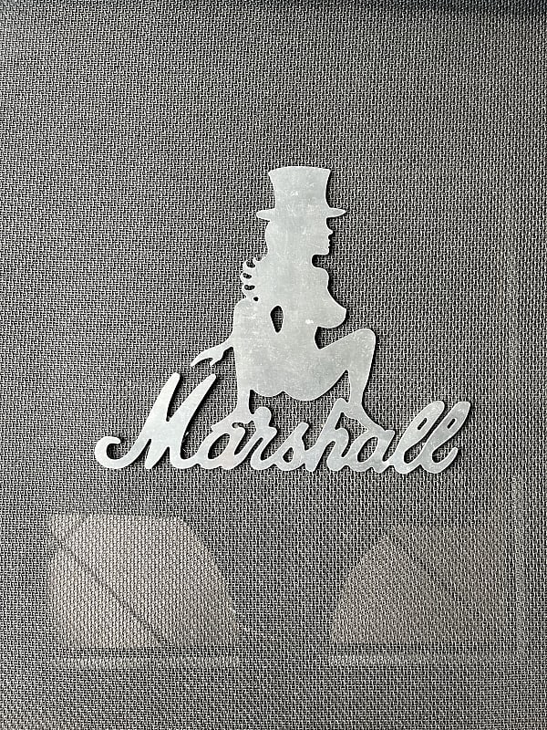 Marshall Logo Slash 2010s - Aluminium | Reverb
