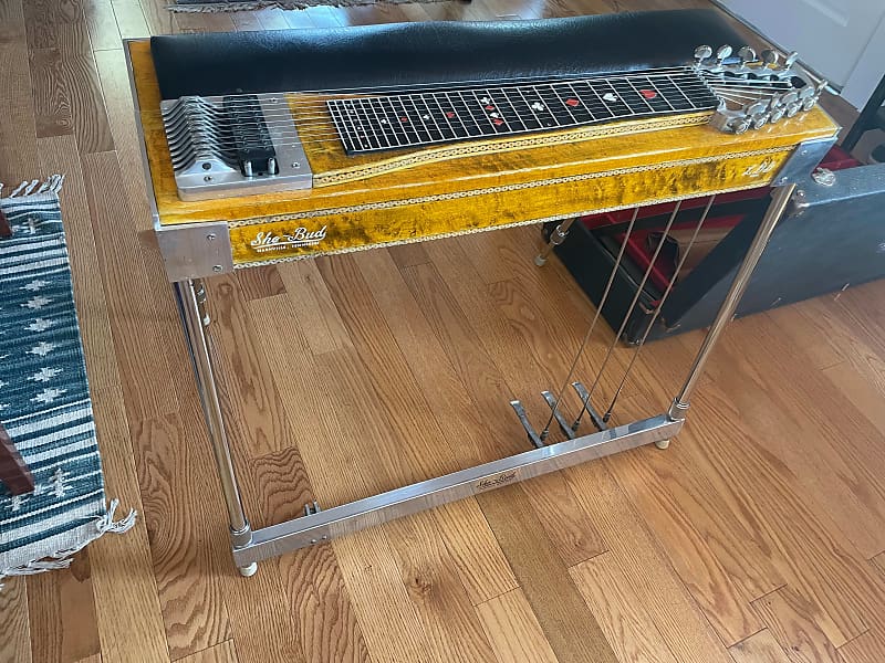 ShoBud LDG Pedal Steel 1976, 10 string, E9 tuning. Beautiful | Reverb