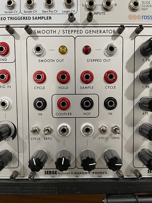 Random*Source Serge Smooth / Stepped Generator | Reverb