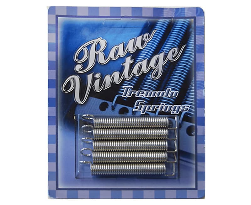 Raw Vintage Tremolo Spring Set (5) - Fender Stratocasters | Reverb UK