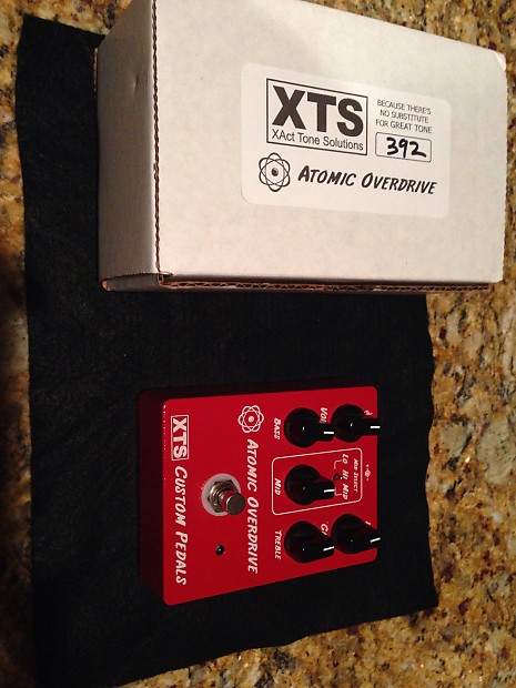 XTS Atomic Overdrive Red | Reverb
