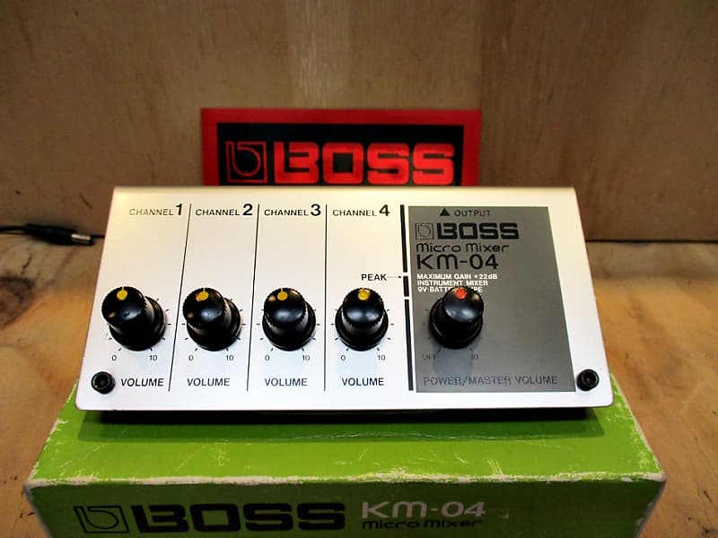 Boss KM-04 Micro Mixer made in Japan | Reverb España