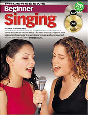 Singing for Beginners - Music Book With Play Along CD & DVD - | Reverb